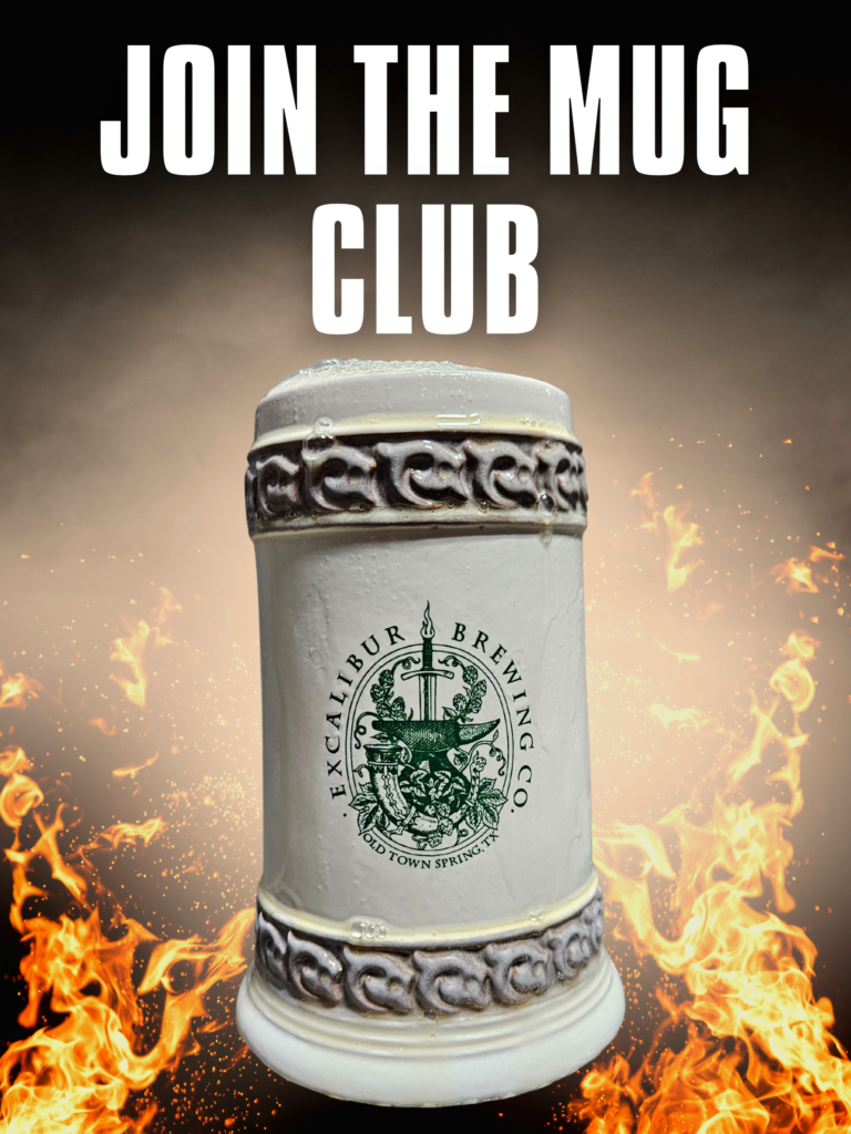 Mug Club Membership – Excalibur Brewing